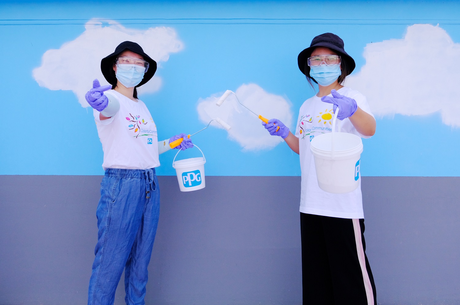 PPG completes COLORFUL COMMUNITIES project at Zhangjiagang White Cloud ...